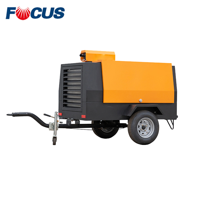 Portable Diesel Screw Compressor – FOCUS Barge